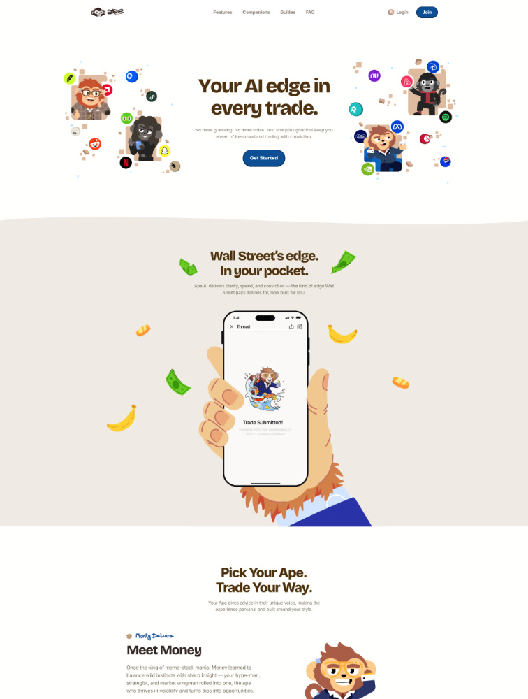 Finance Landing Pages: 375 Examples & Inspiration | Lapa Ninja