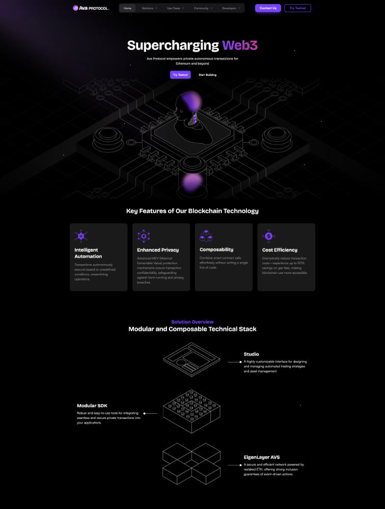 Web3 Landing Pages: 66 Examples & Inspiration | Lapa Ninja