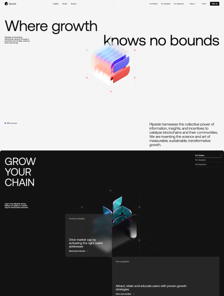 Dot Connect Landing Page Design Lapa Ninja