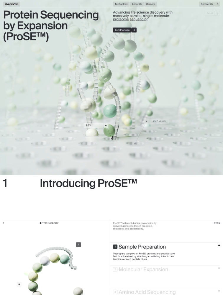 Biotechnology Landing Pages: 1 Examples & Inspiration | Lapa Ninja