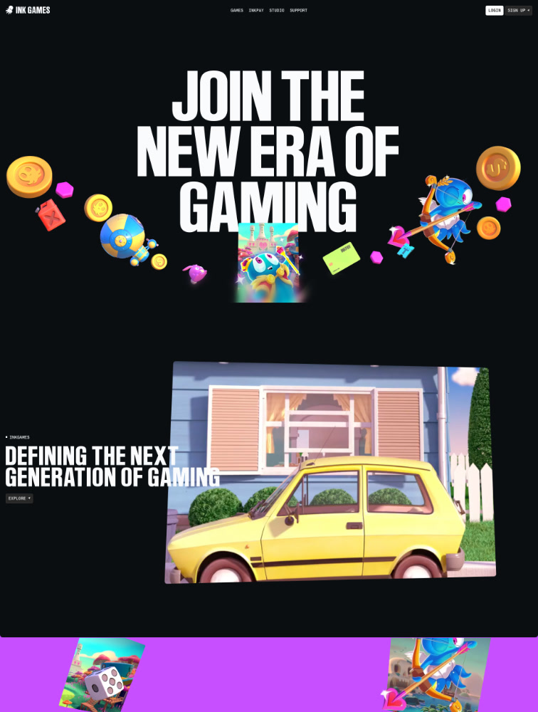 Game Landing Pages: 15 Examples & Inspiration | Lapa Ninja