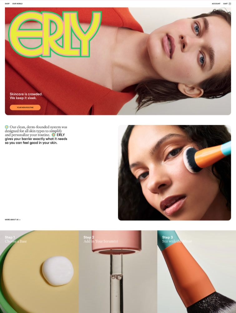 Face Formula - Landing Page Design | Lapa Ninja