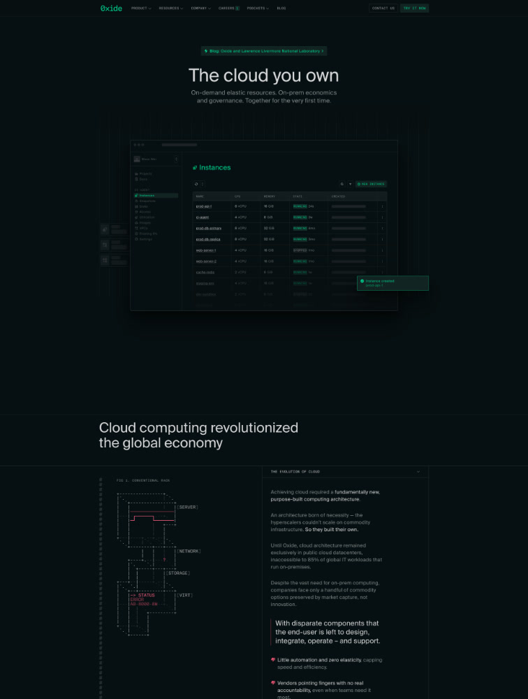 Nuxt - Landing Page Design | Lapa Ninja