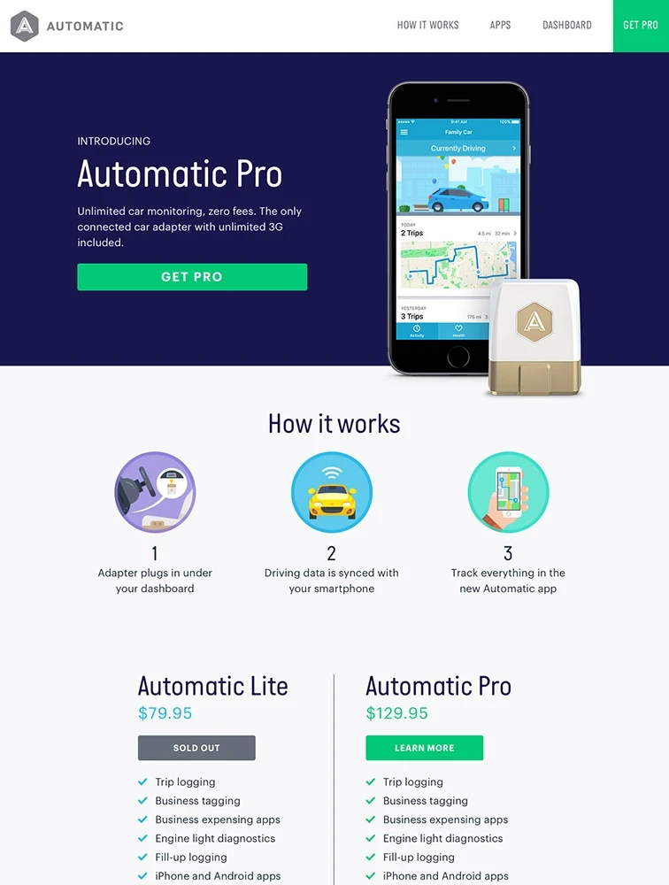 Automatic website design - Lapa Ninja