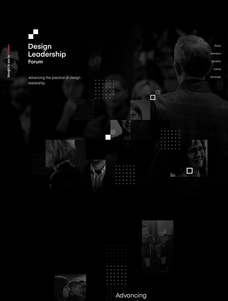 Design Leadership Forum website design - Lapa Ninja