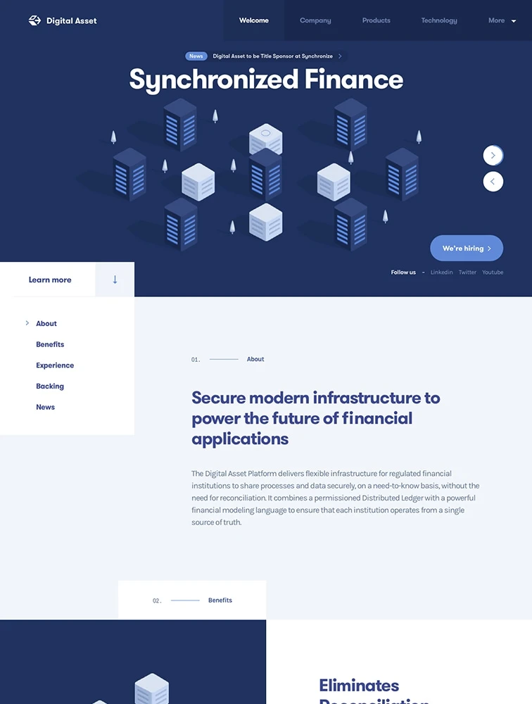 Digital Asset - Website Showcase | Lapa Ninja