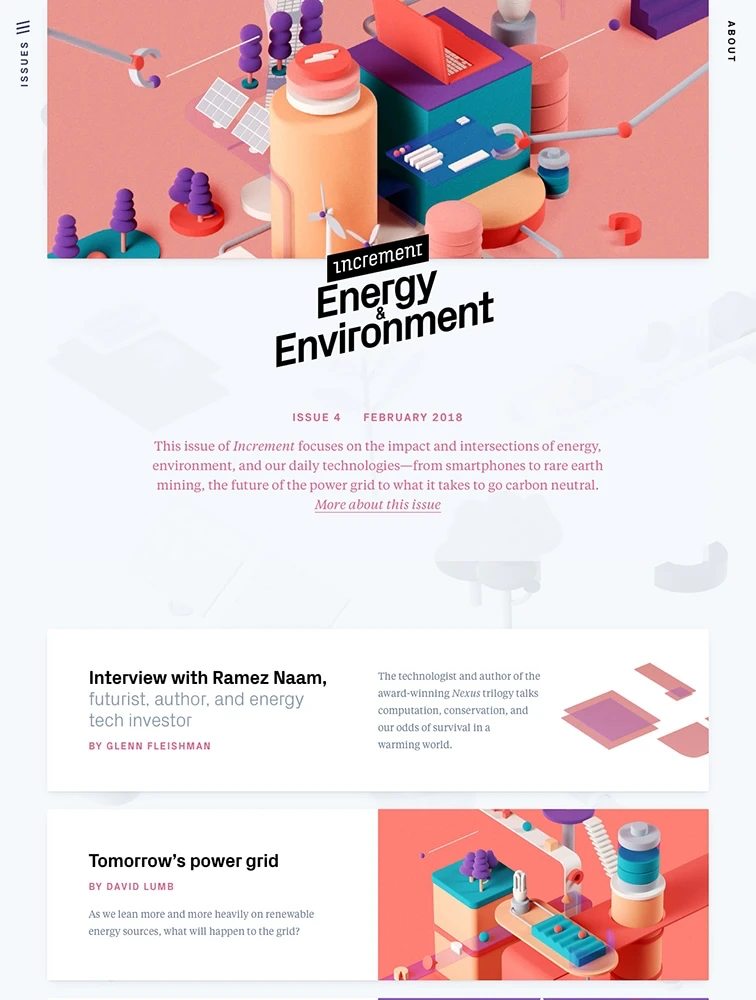 Increment website design - Lapa Ninja