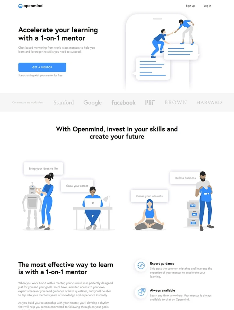 Openmind Website Design Lapa Ninja