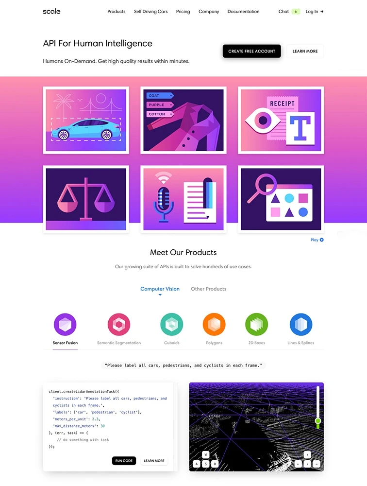 Scale website design - Lapa Ninja