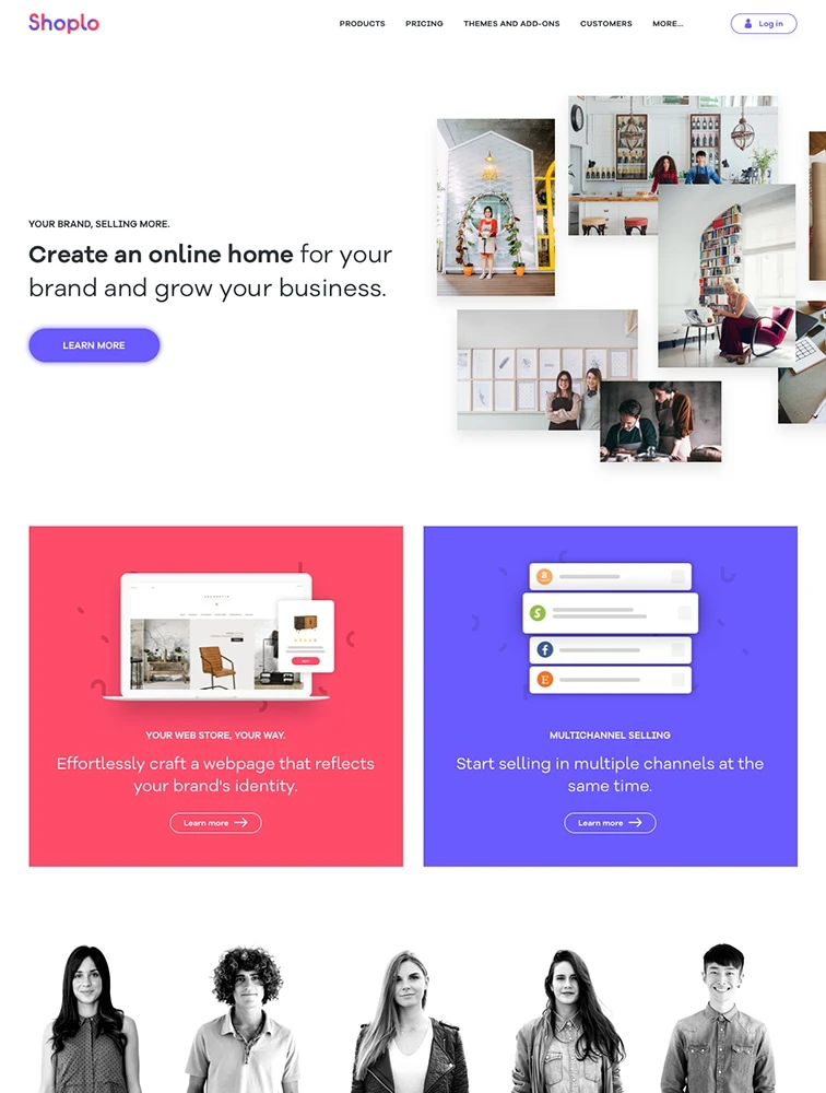 Shoplo - Website Showcase | Lapa Ninja