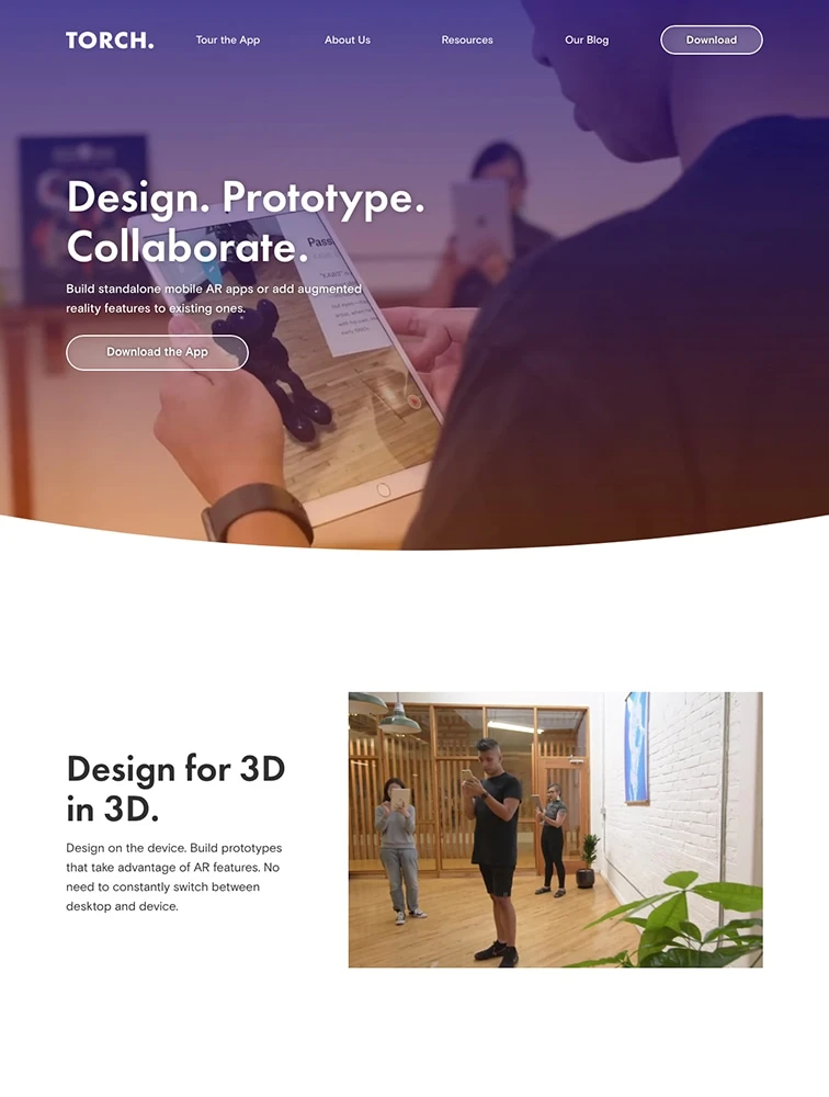 TORCH. website design - Lapa Ninja