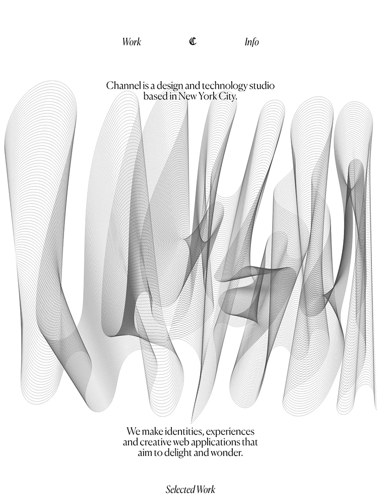 Channel Studio website design - Lapa Ninja