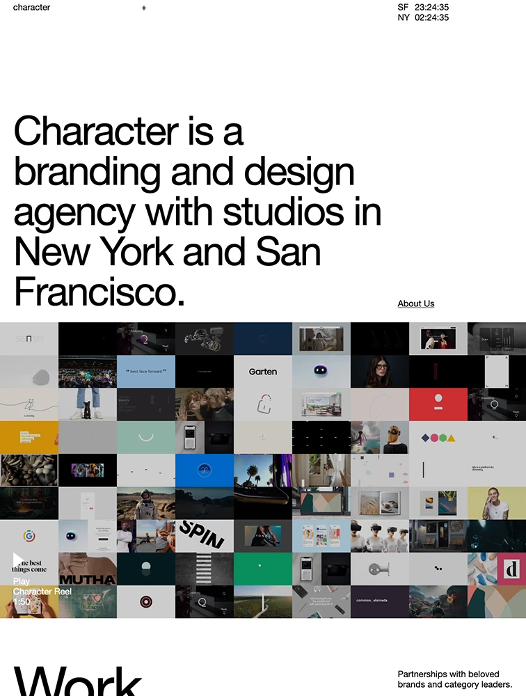 Character - Website Showcase | Lapa Ninja