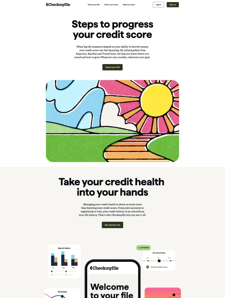 Trunk website design - Lapa Ninja