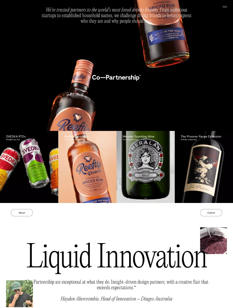 Co-Partnership website design - Lapa Ninja