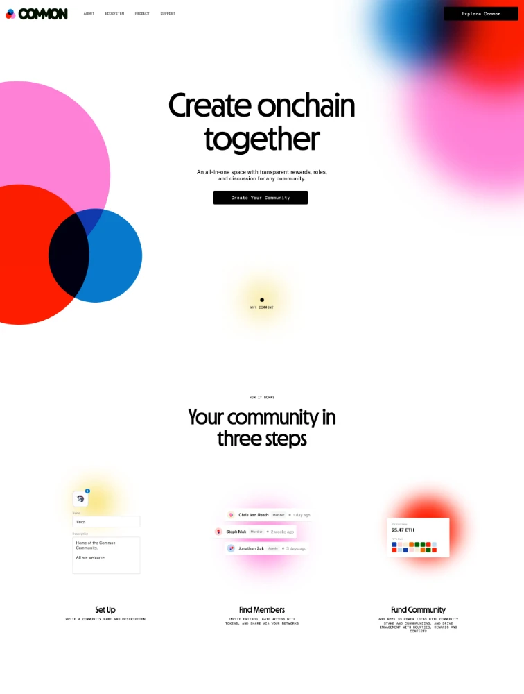 Common - Website Showcase | Lapa Ninja