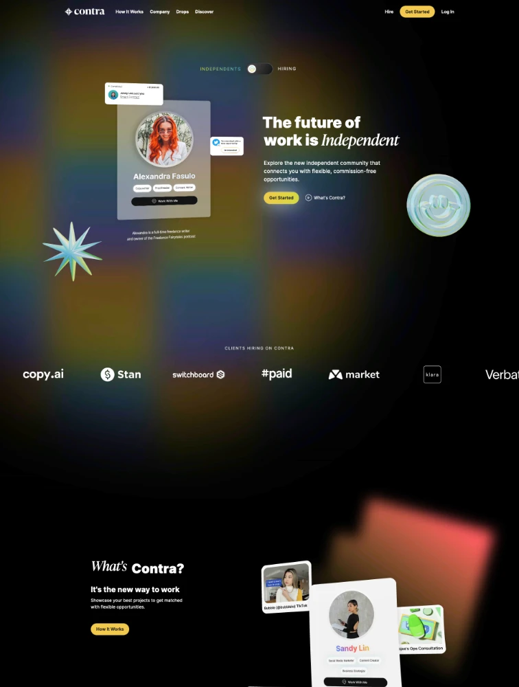 Contra website design - Lapa Ninja