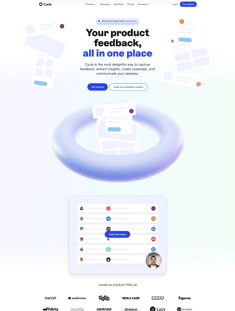 Cycle website design - Lapa Ninja