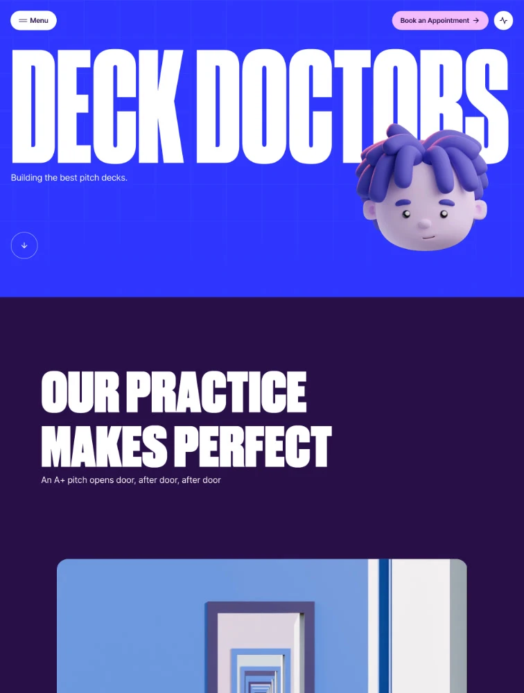 Deck Doctors website design - Lapa Ninja