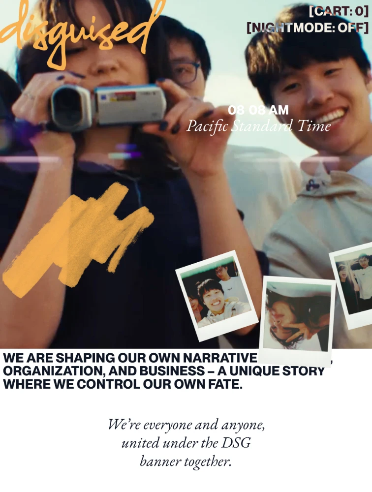 Disguised website design - Lapa Ninja