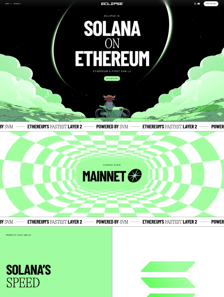 Eclipse website design - Lapa Ninja