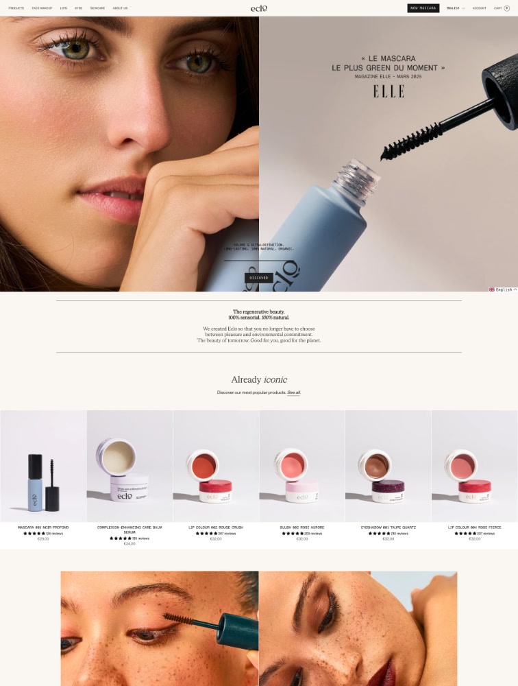 Best Beauty Landing Page Design Inspiration - Lapa Ninja