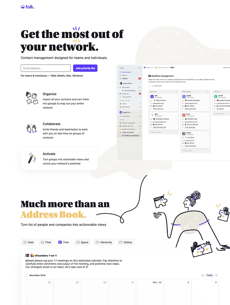folk - Website Showcase | Lapa Ninja