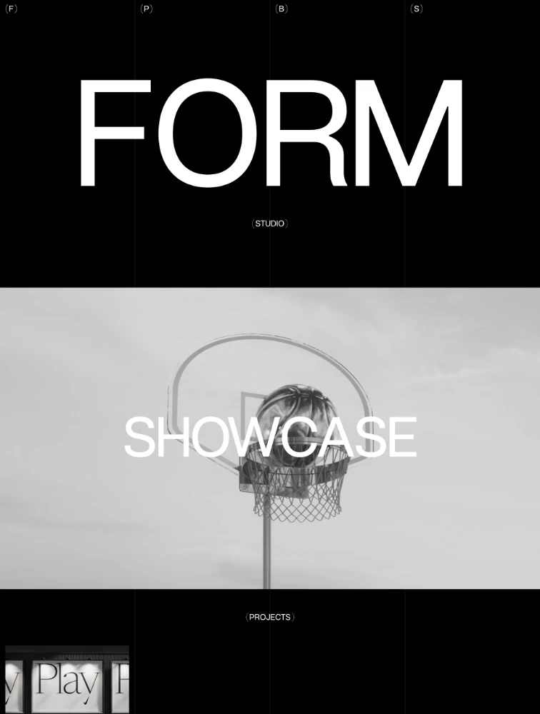 Form Studio website design - Lapa Ninja