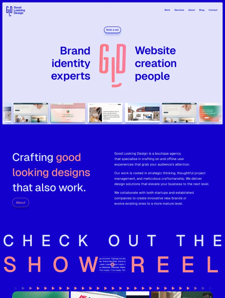 Chloe Ford website design - Lapa Ninja