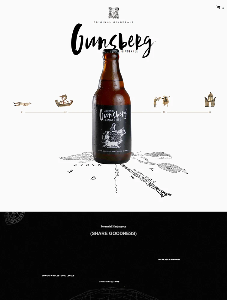 Gunsberg website design - Lapa Ninja