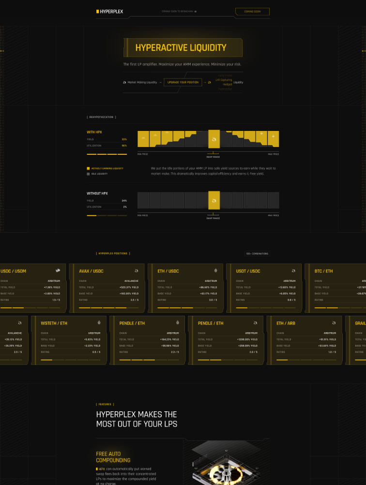Hyperplex website design - Lapa Ninja