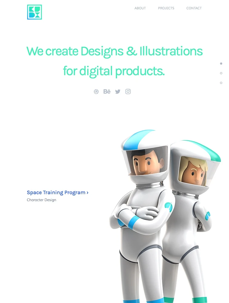 kajdax website design - Lapa Ninja