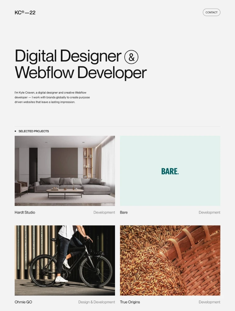 Kyle Craven - Website Showcase | Lapa Ninja