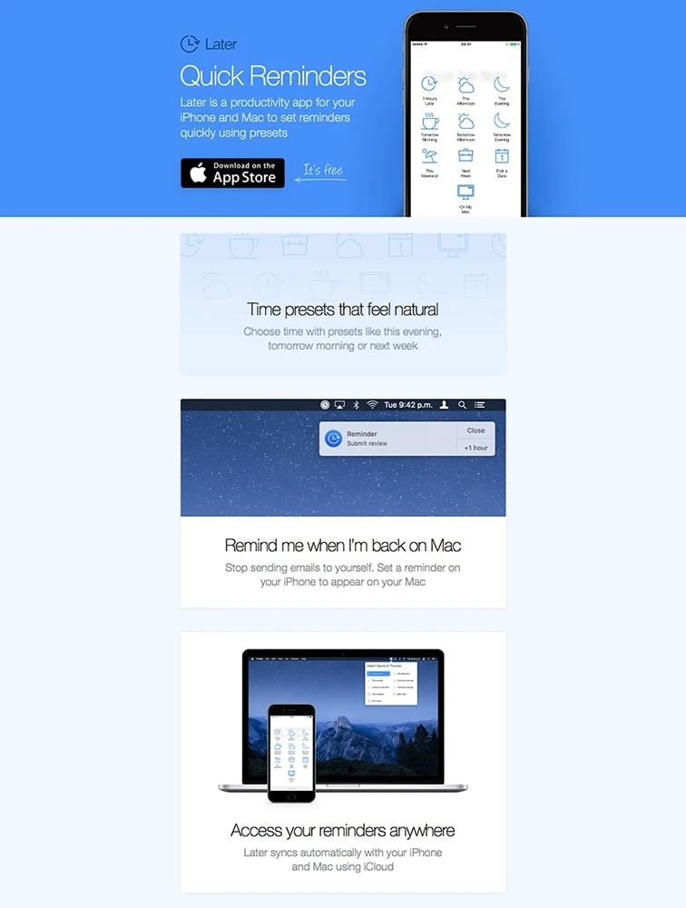 Later website design - Lapa Ninja