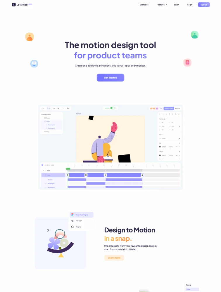 Lottielab website design - Lapa Ninja