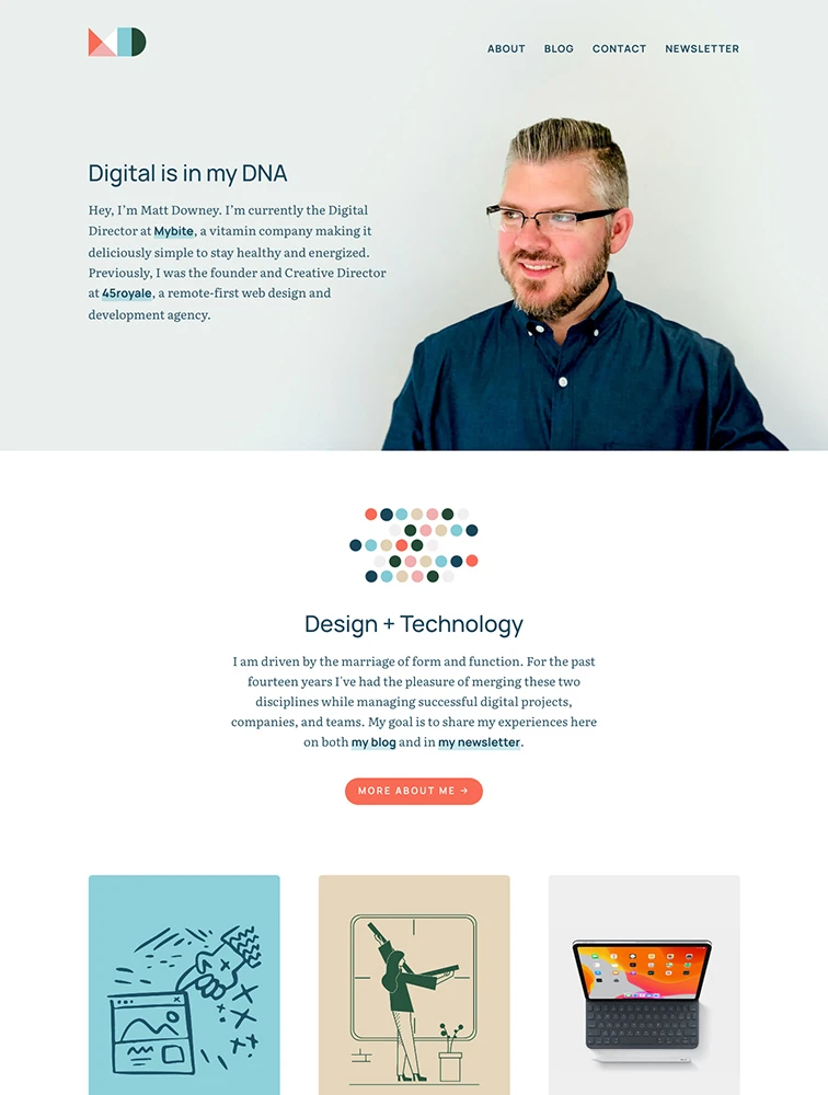 How to Customize Blog Landing Page