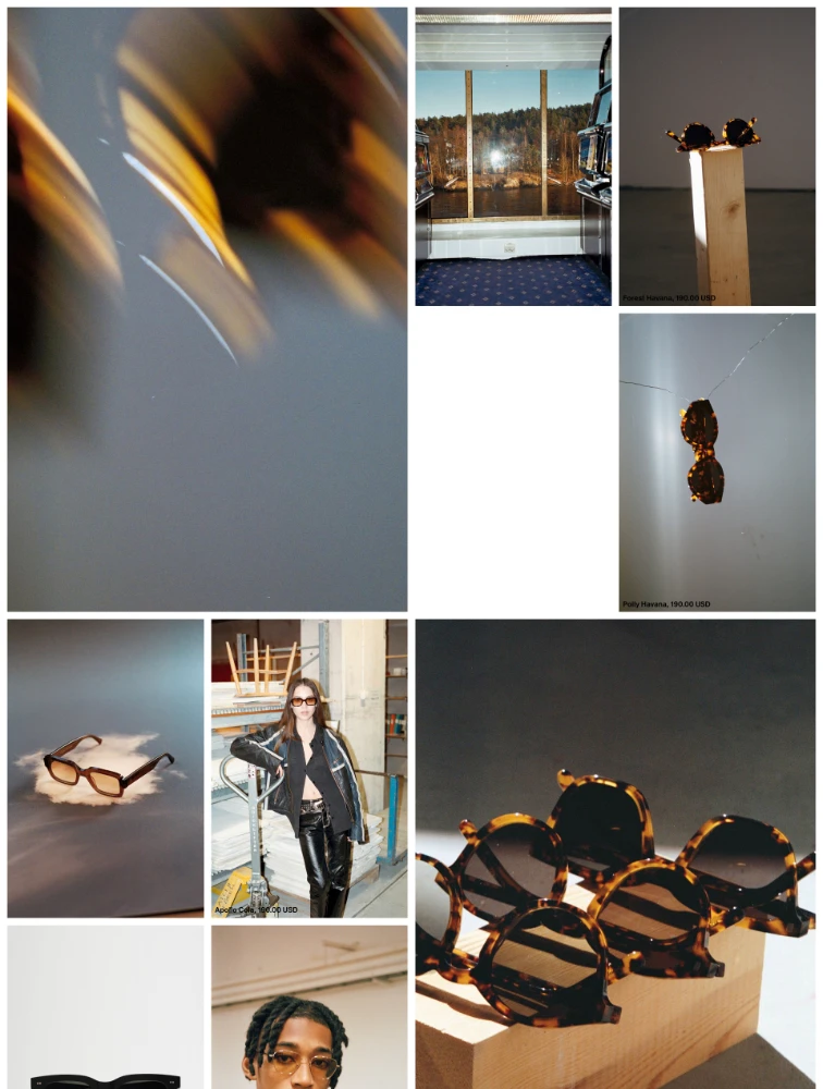 Monokel Eyewear website design - Lapa Ninja