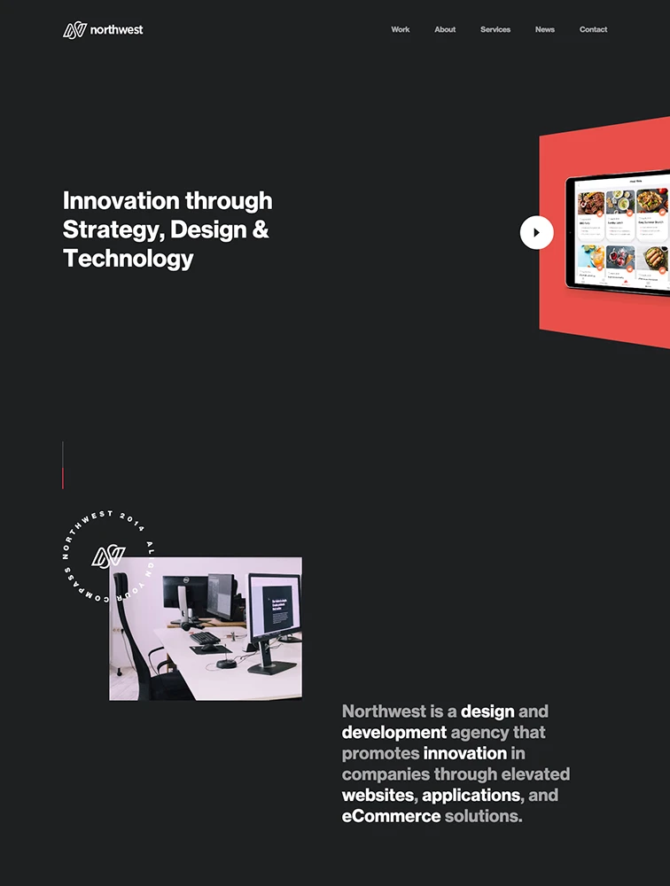 Northwest website design - Lapa Ninja