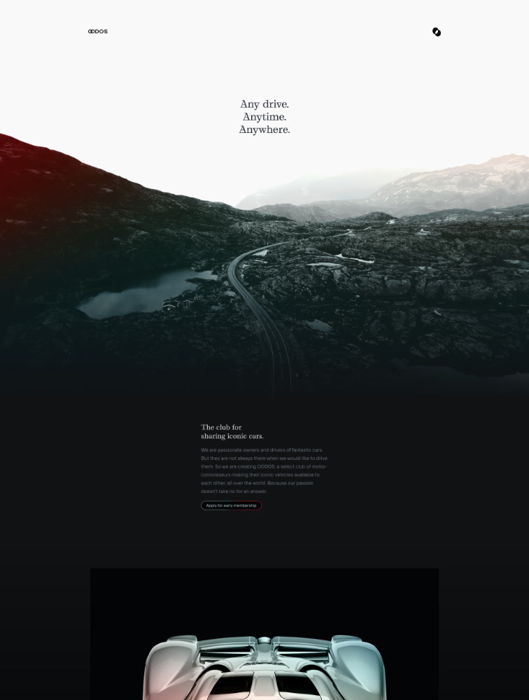 OODOS website design - Lapa Ninja