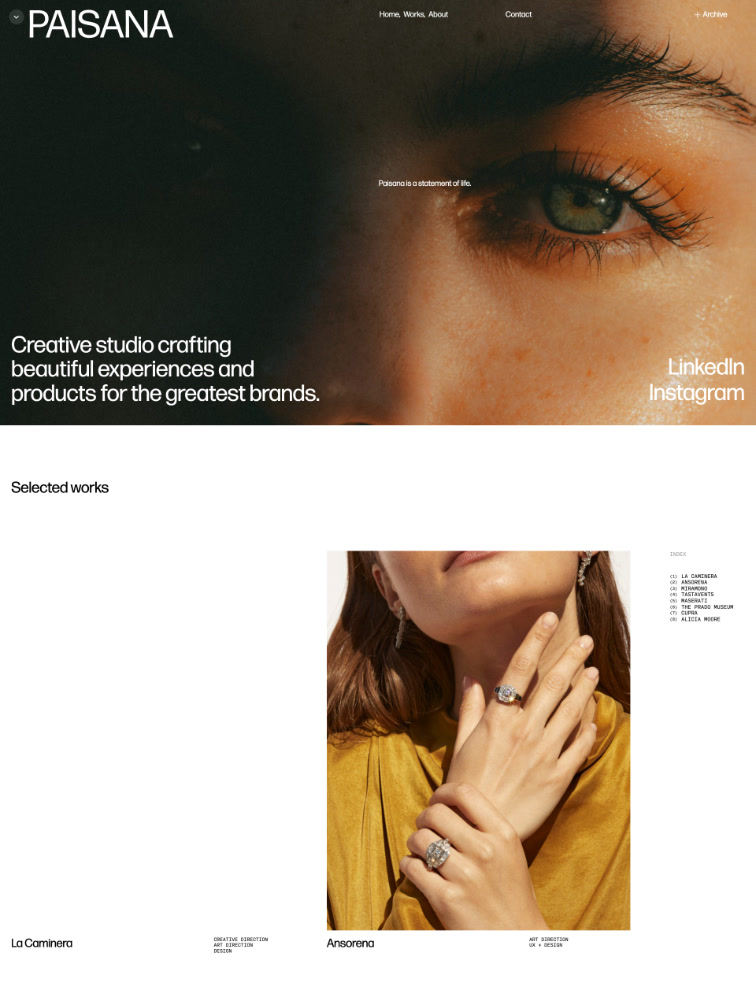 Best 1 Paisana Website Design Inspiration - Lapa Ninja