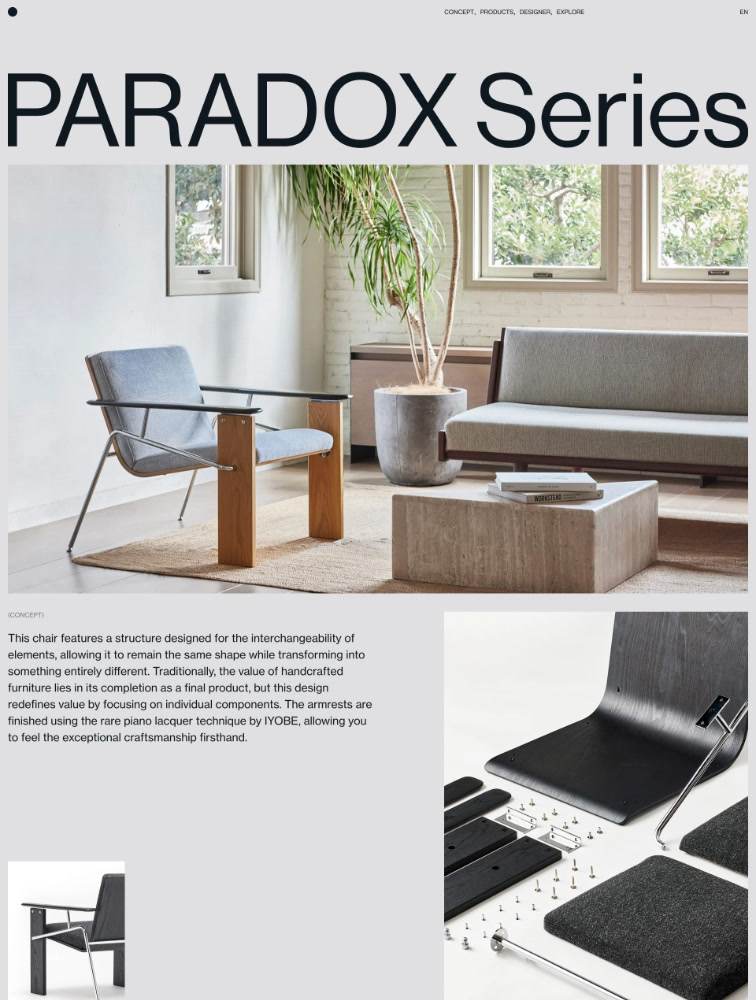 Best 1 Paradox-Series Website Design Inspiration - Lapa Ninja