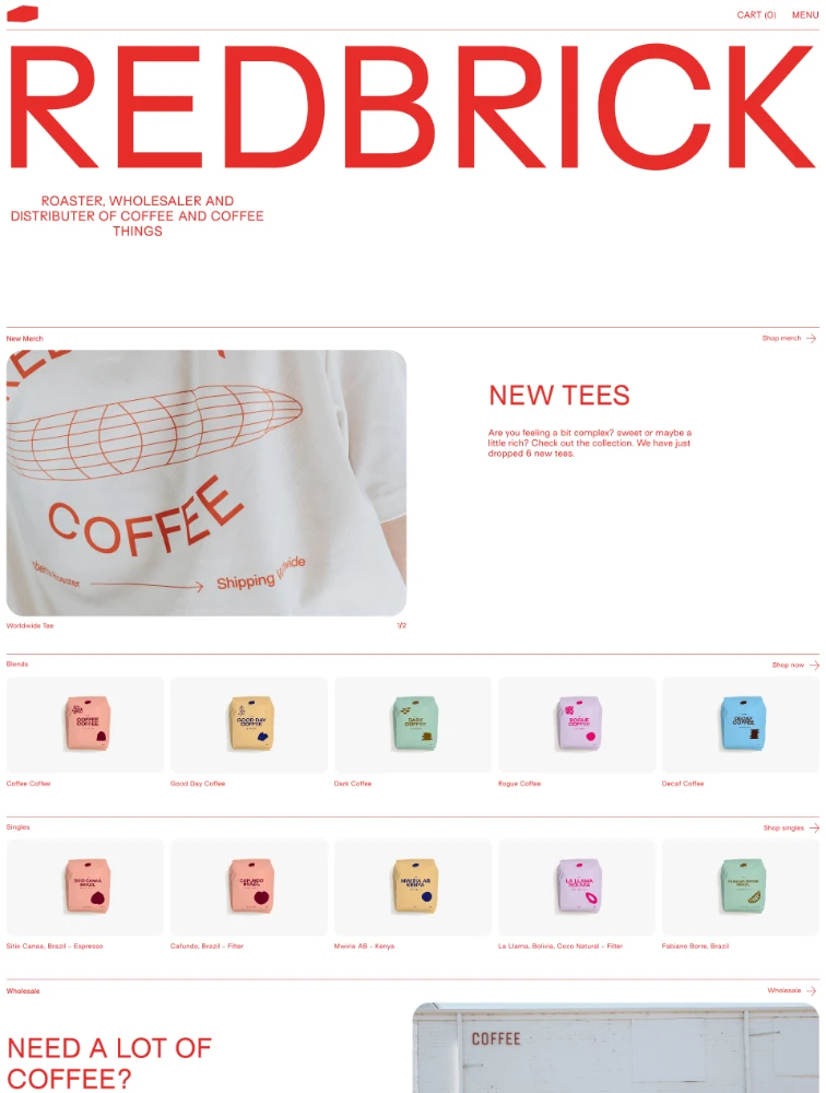 Redbrick - Website Showcase | Lapa Ninja