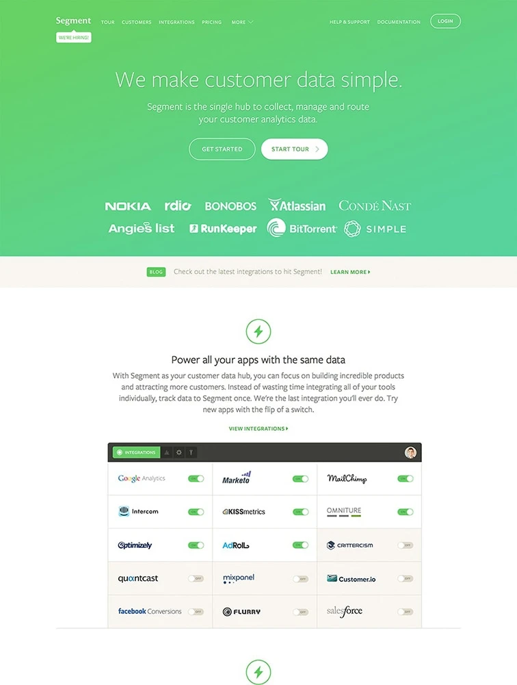 Segment - Website Showcase | Lapa Ninja