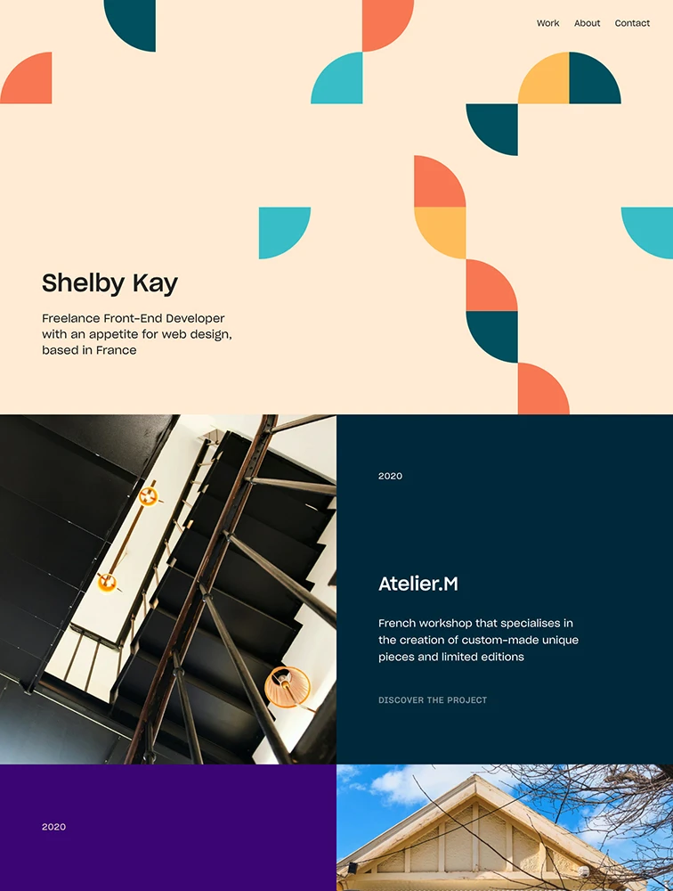 Shelby Kay website design - Lapa Ninja