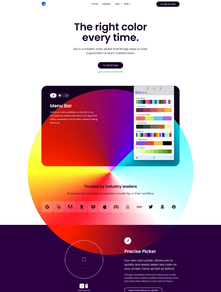 Sip website design - Lapa Ninja