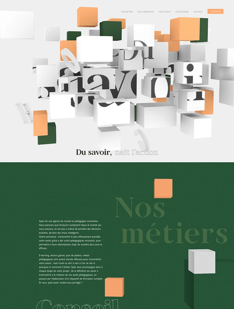 Sydo website design - Lapa Ninja