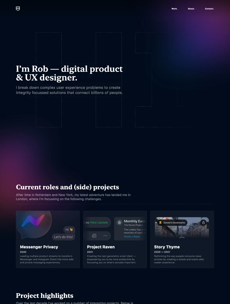 VoetsDesign website design - Lapa Ninja