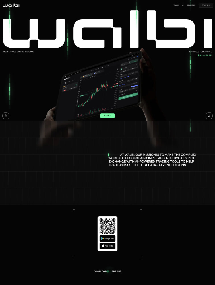 Blackalgo website design - Lapa Ninja