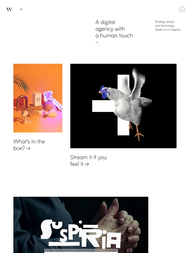 Watson website design - Lapa Ninja