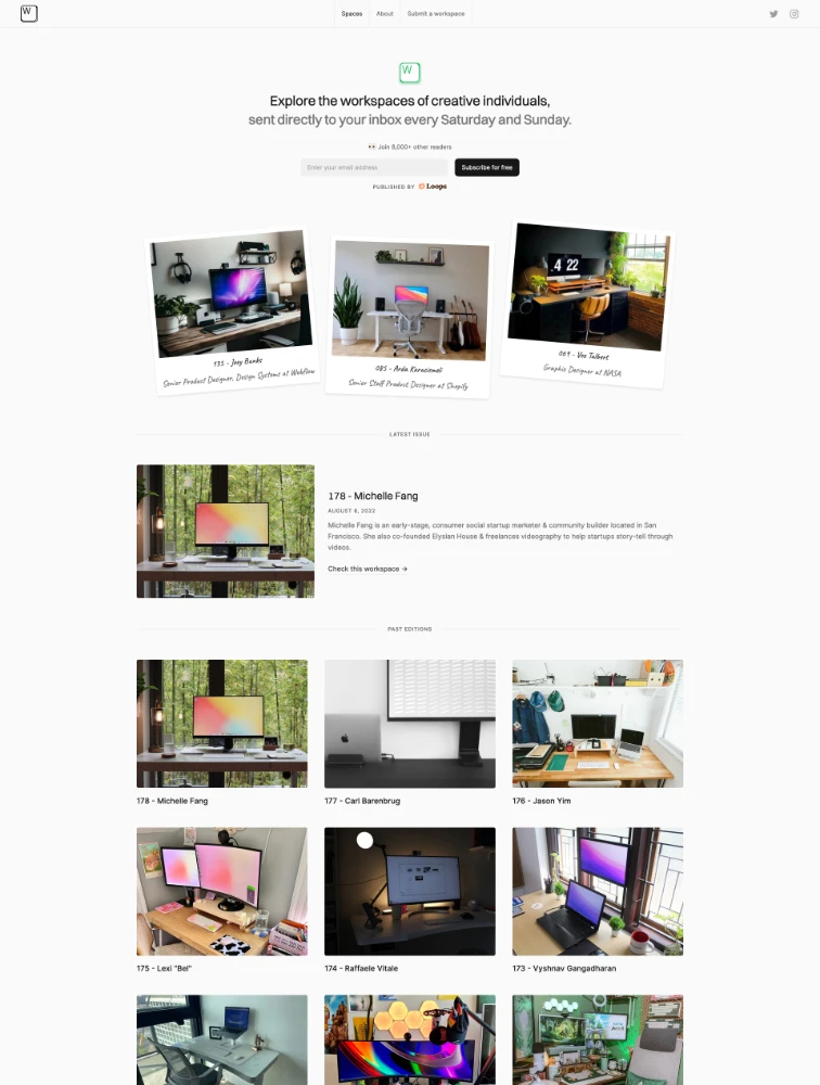 Workspaces website design - Lapa Ninja